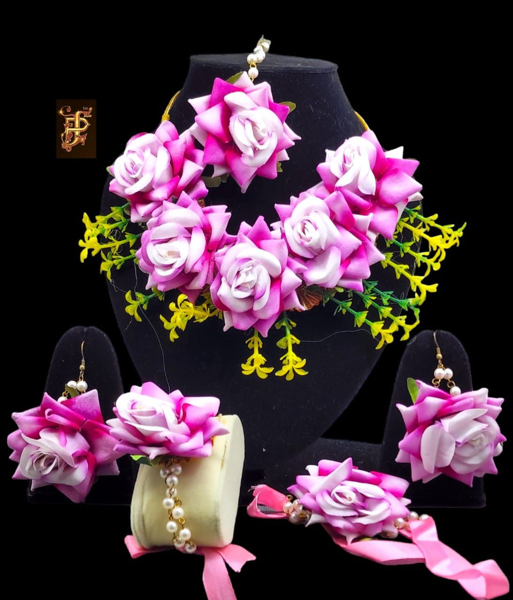 Handmade Flower Jewellery for This Wedding Season-RUCI001A – www.soosi ...