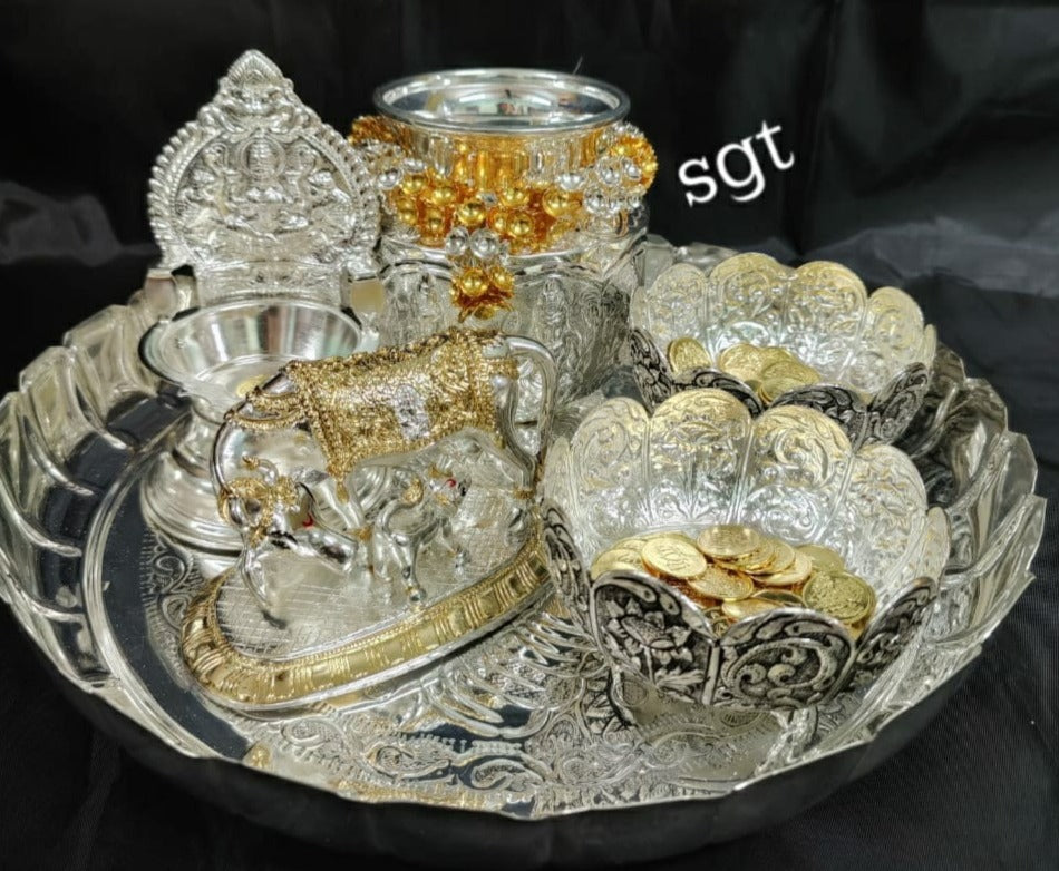 SUGANDI, FESTIVAL SPECIAL BIG JUMBO THALI FOR PUJA-SNJPT001 – www.soosi ...