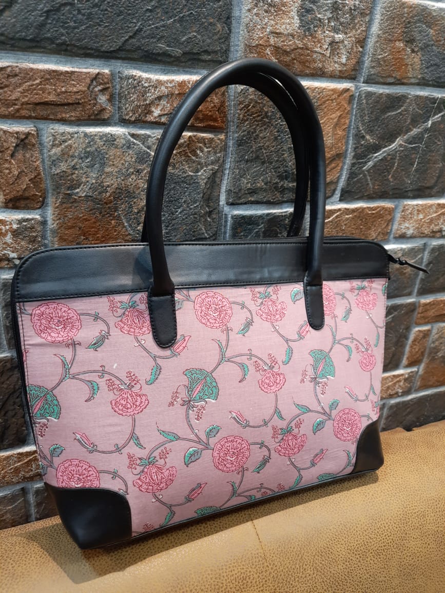 PLUSH PINK , Exclusive and Stylish Handmade Weightless Zipped HandBag ...