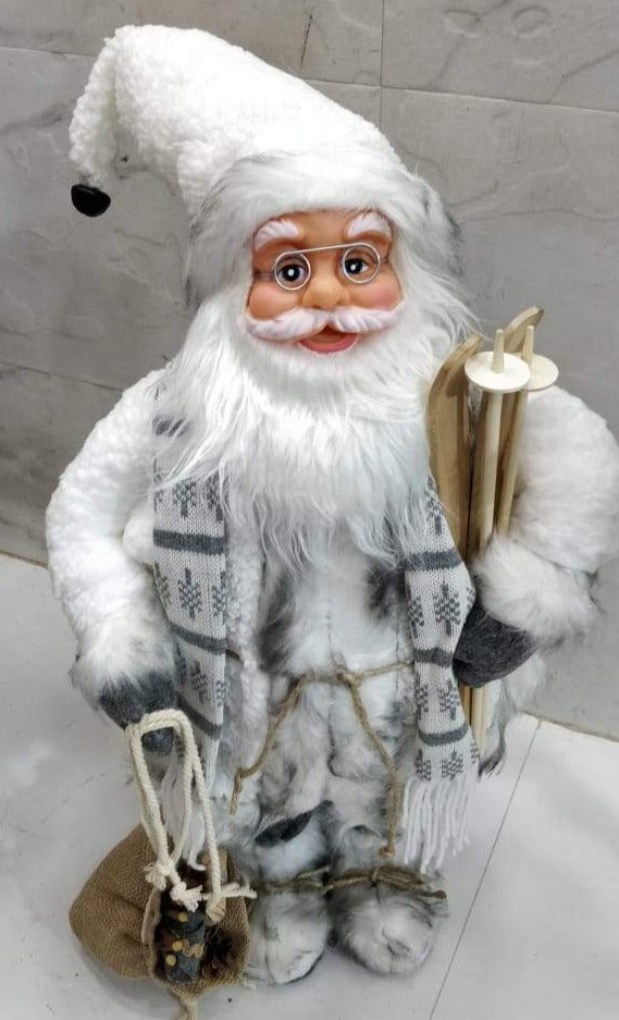 WHITE SANTA CLAUS DUMMY DECORATION FOR CHRISTMAS-BLSSD001W – www.soosi ...