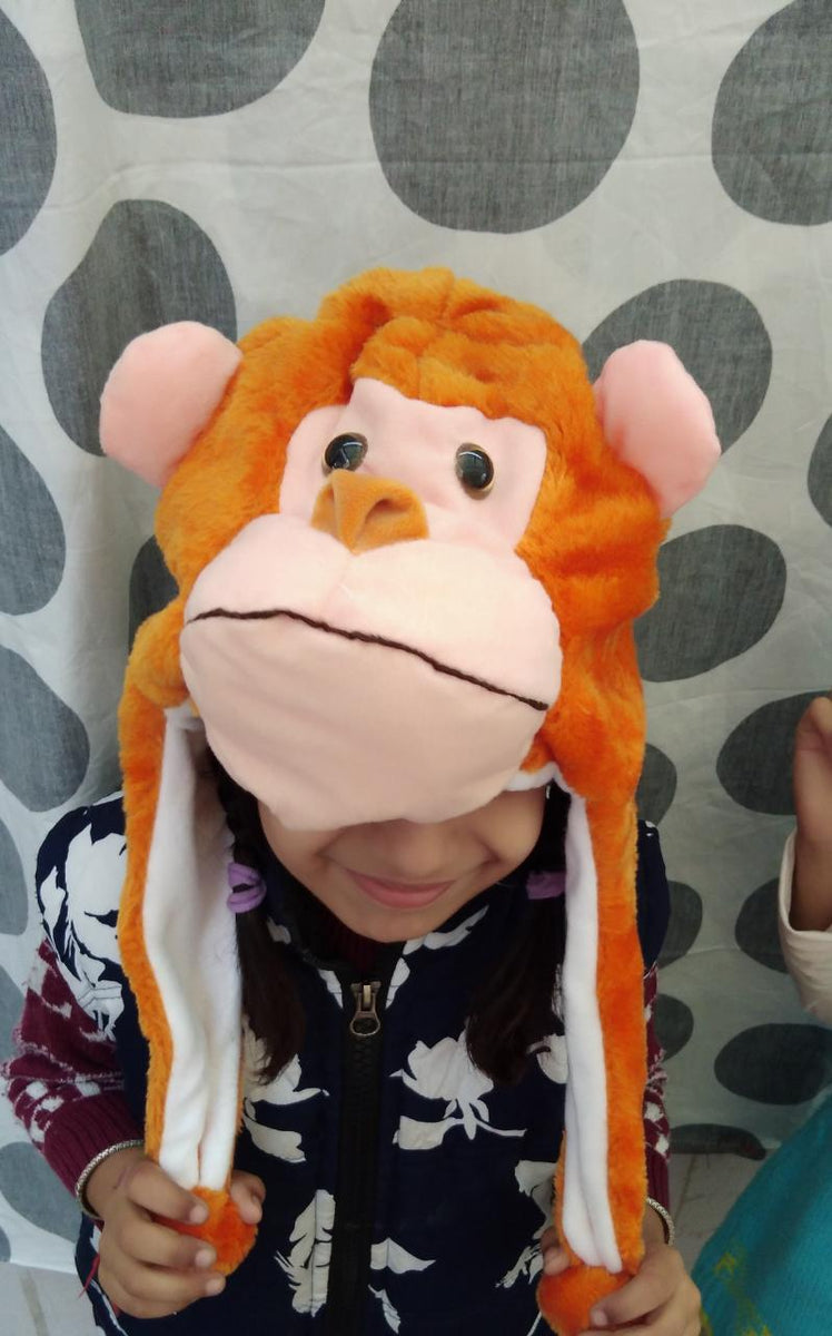 FUNNY CARTOON MASK CAPS FOR KIDS -FCCP001 – www.soosi.co.in