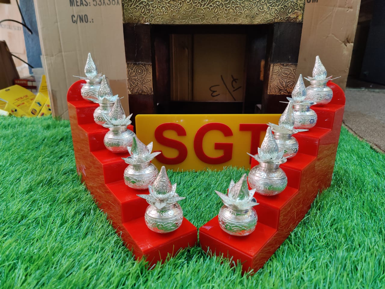 Full set German Silver Kodapan with washable Fiber steps-SILVI001FSR ...