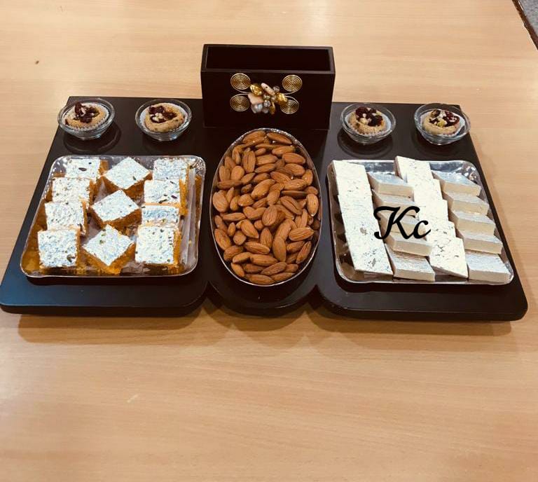 Rectangle revolving platter for Serving Snacks-LR001RRP – www.soosi.co.in