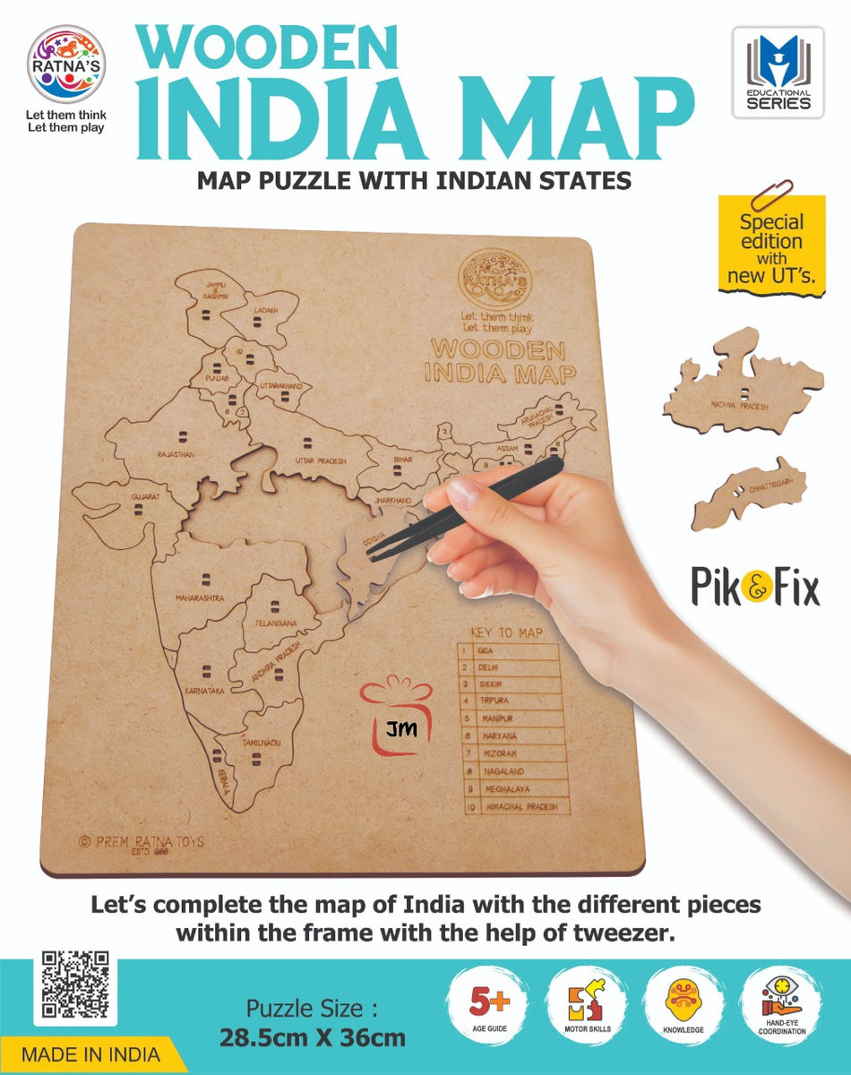 WOODEN INDIA MAP – www.soosi.co.in
