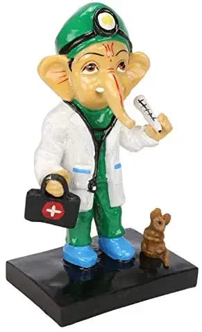 CUTE DOCTOR GANESHA IDOL – www.soosi.co.in
